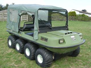 Argocat 8x8 Amphibious Skid Steer